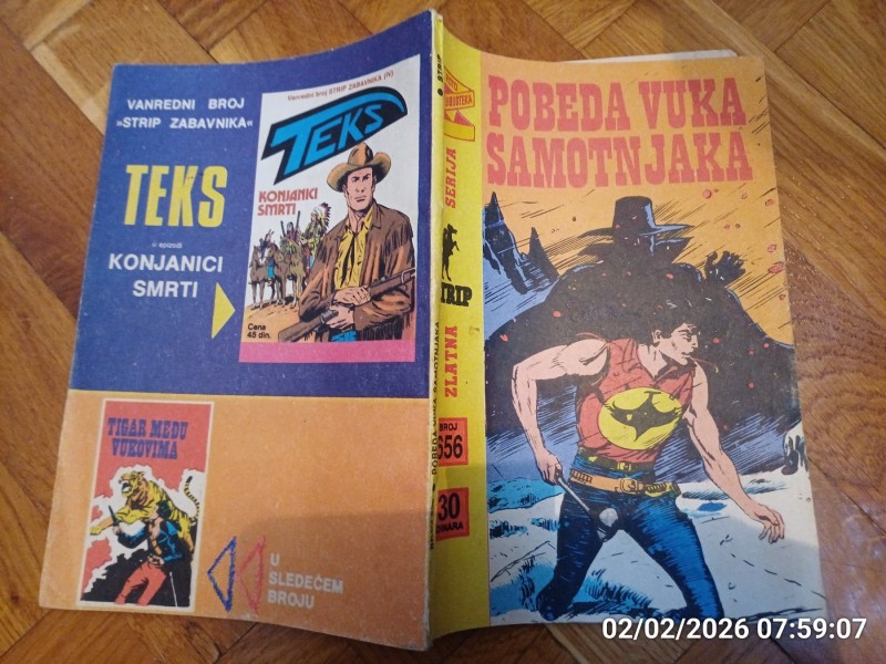 ZLATNA SERIJA 656, POBEDA VUKA SAMOTNJAKA