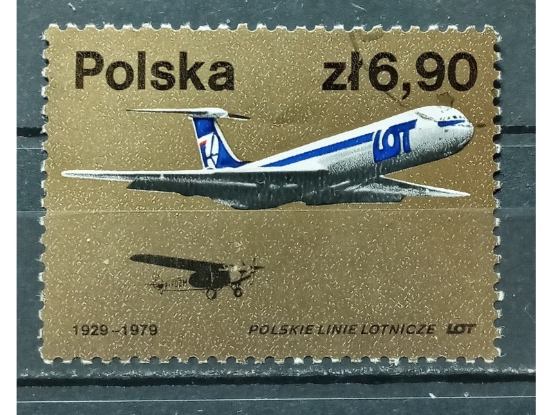 POLJSKA 1979 - 50g. POLJSKE AVIO FLOTE *