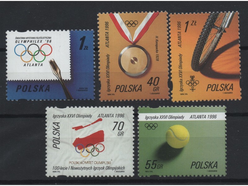 286. Poljska 1996 Olimpijada, Atlanta, Čista serija