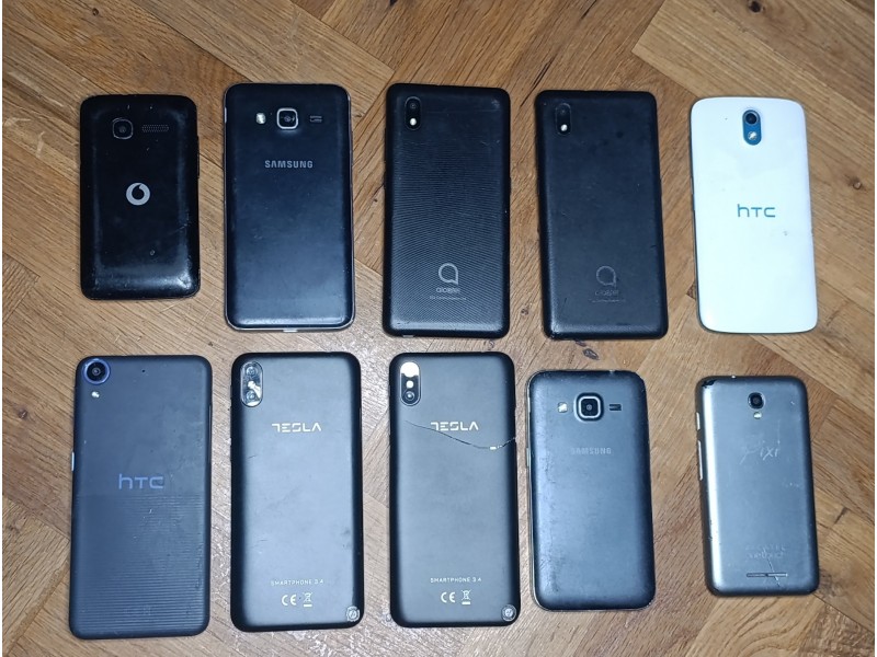 LOT android telefoni za delove - 10 komada