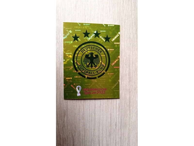 World cup Qatar 2022 Panini broj GER 1