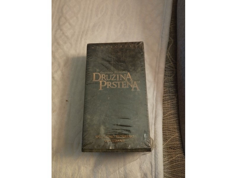 Gospodar Prstenova vhs kaseta Druzina Prstena