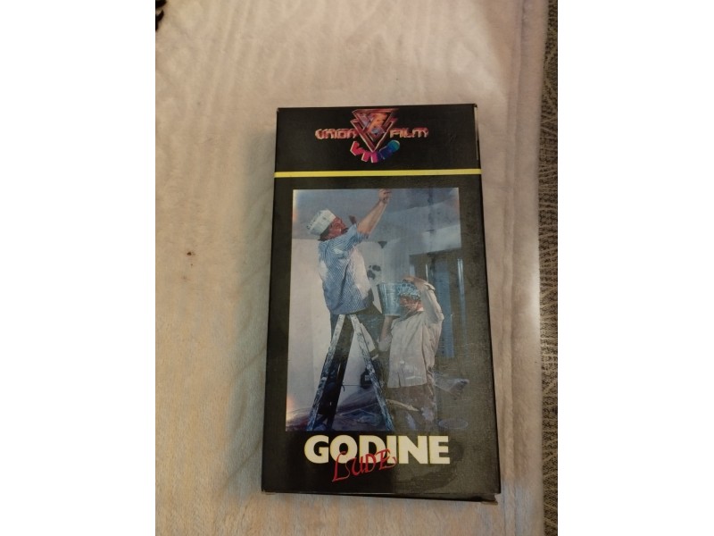 Lude Godine vhs kaseta film