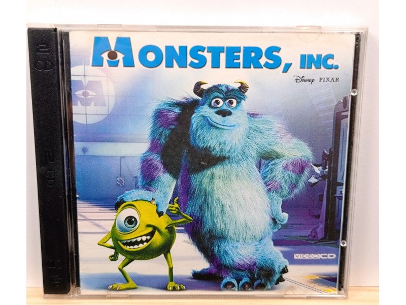 MONSTERS, INC. – VCD (2 CD) – Rusko izdanje