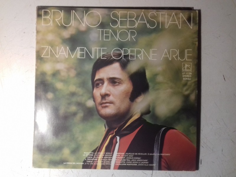 Bruno Sebástian – Znamenite Operne Arije