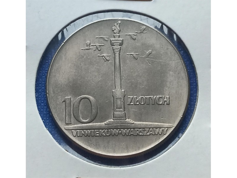 10 zlota 1965. - Poljska - jubilarna