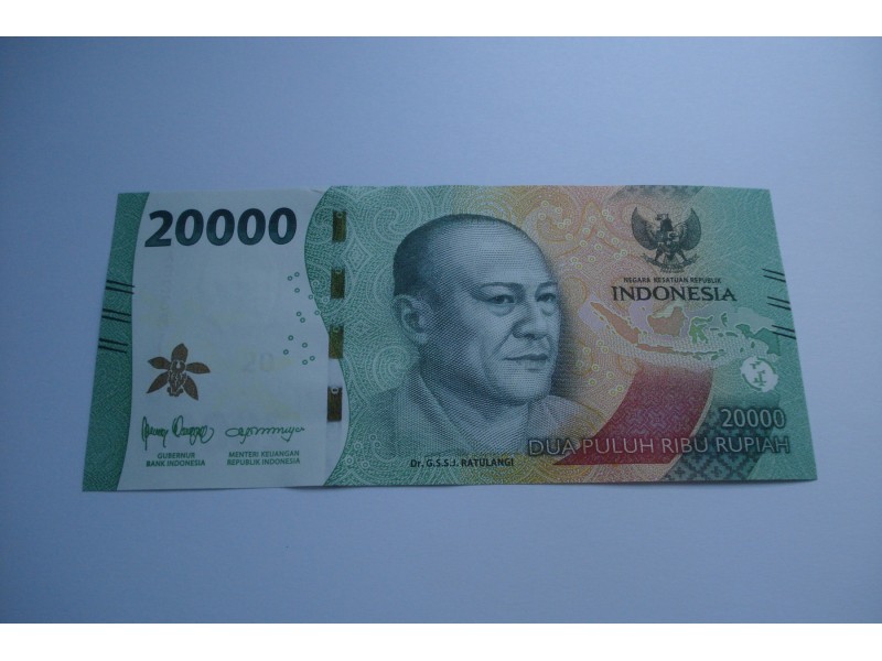 INDONEZIJA - 20 000 RUPIJA - 2022