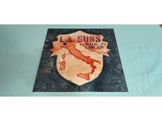 L.A. Guns - Made In Milan (LP, EU) NOVO