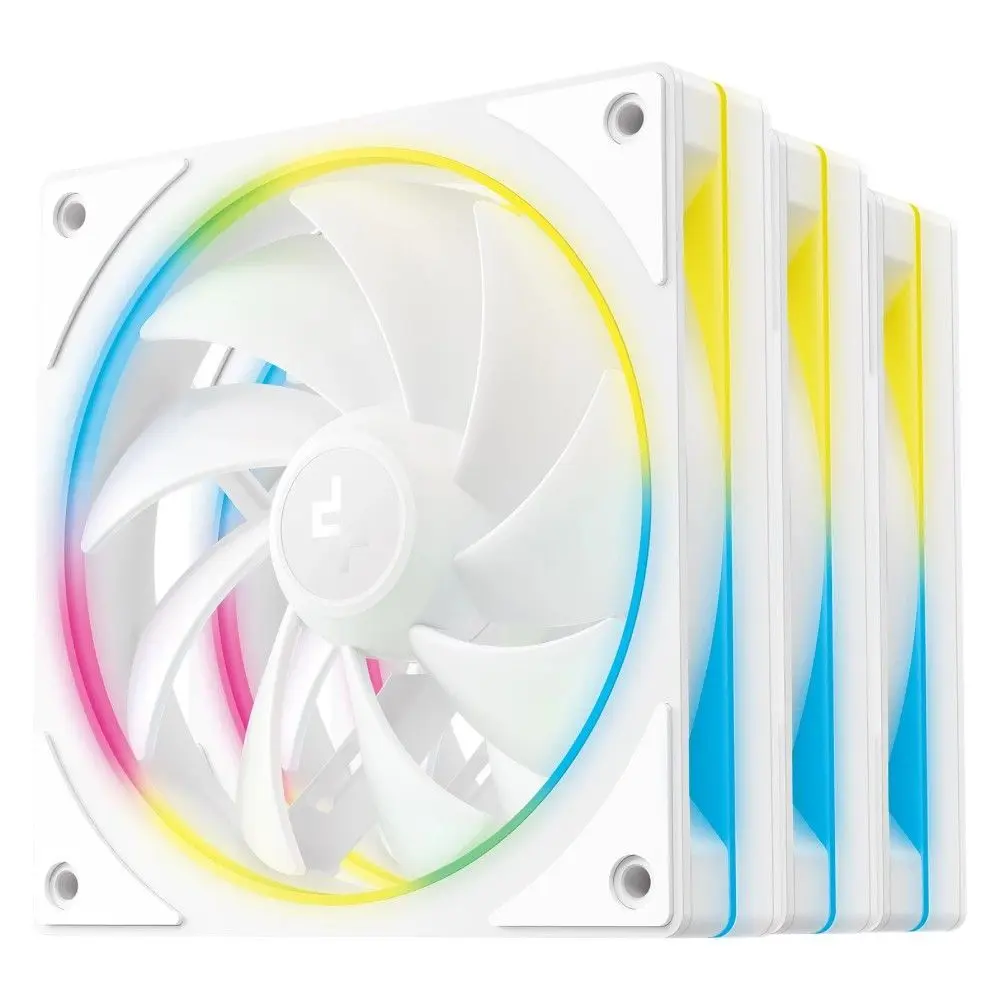 DEEPCOOL FL12 SE WH 120mm (3u1) White