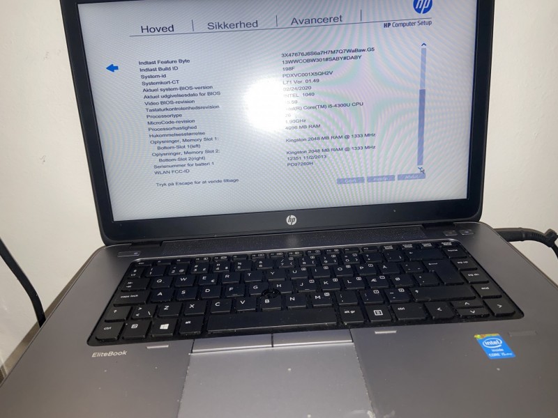 HP laptop 4 generacije