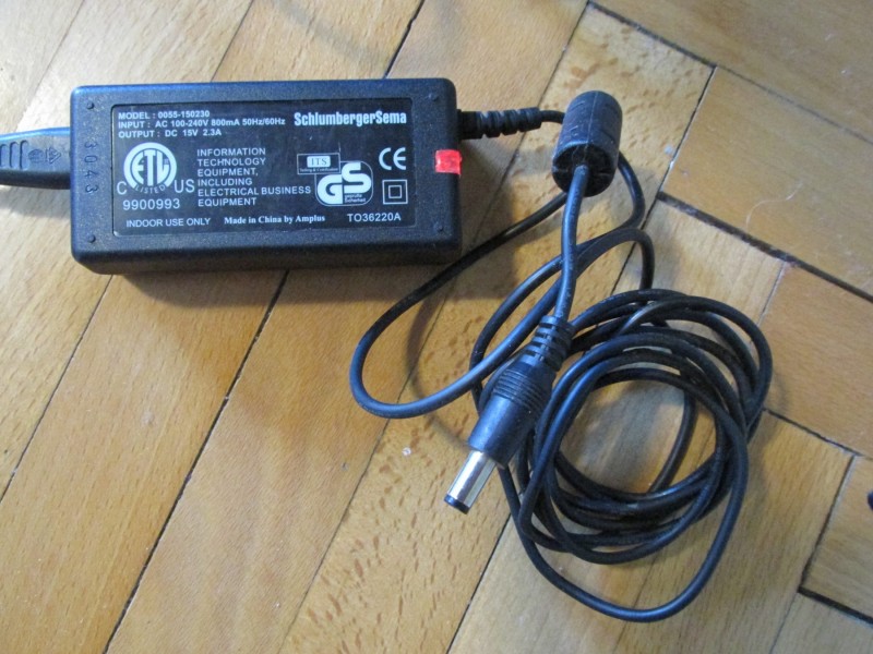 Adapter/Ispravljač/Punjač 15V/2.3A Schlumberger Sema