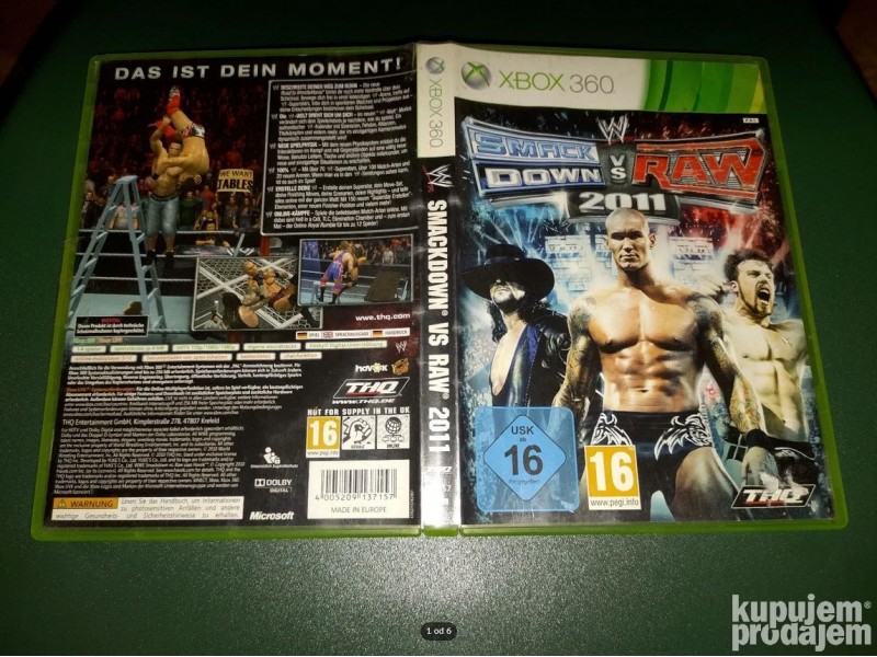 Xbox 360 WWE SmackDown vs. Raw 2011