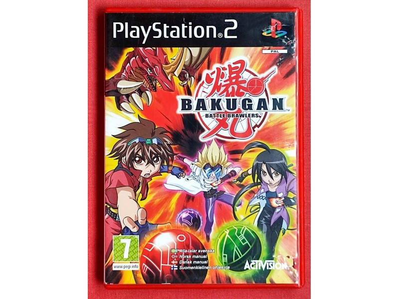 BAKUGAN Bettle Brawlers - PS2 Originalna Igra