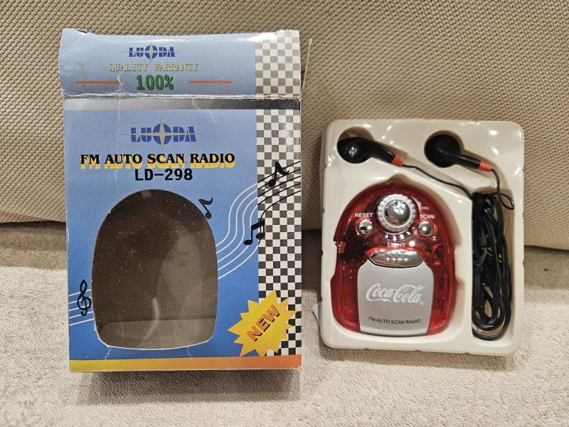 FM Auto Scan Radio LD-298 sa slušalicama