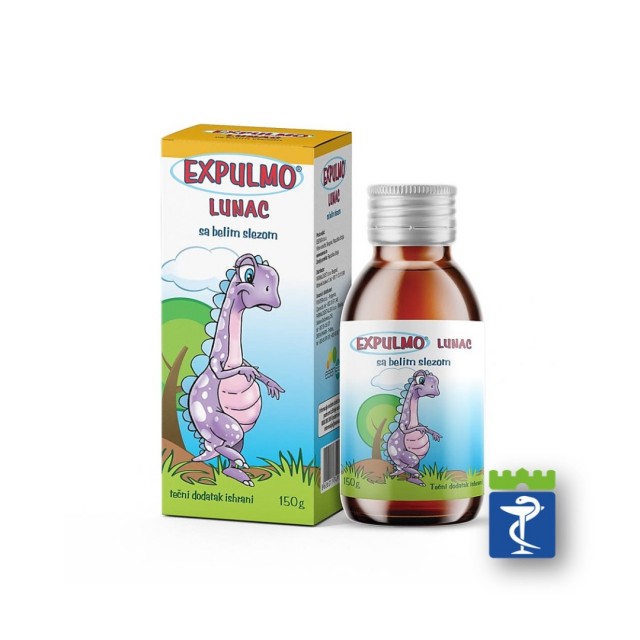 EXPULMO LUNAC SIRUP SA BELIM SLEZOM 150ML