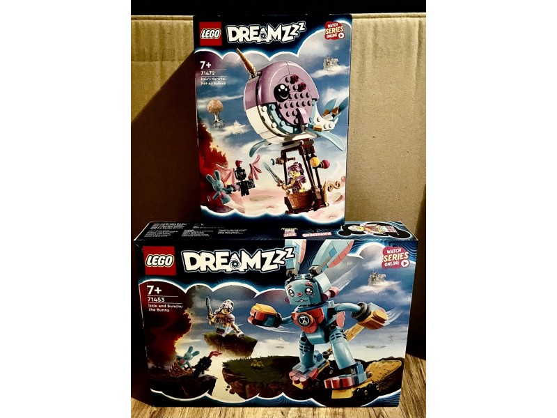 DVA NOVA DREAMZzZ LEGO pakovanja za 4900 dinara