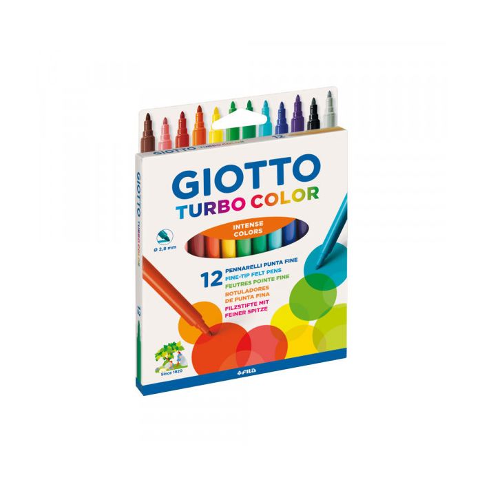 Flomaster GIOTTO Turbo color 1/12 (071400)