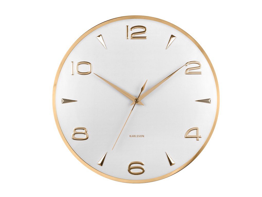 SAT ZIDNI SIENNA – Wall Clock Sienna Glow