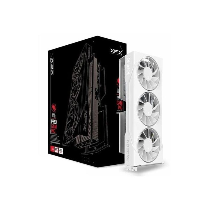 Grafička kartica XFX AMD Radeon RX 9060 XT OC Gaming Edition 16GB GDDR6 128bit 2xDP/2xHDMI - Bela