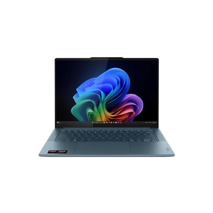 Laptop Lenovo Yoga Pro 7 14AKP10 14.5 3K OLED/Ryzen AI 7 350/32GB/NVMe 1TB/Tidal Teal/83KG000JYA