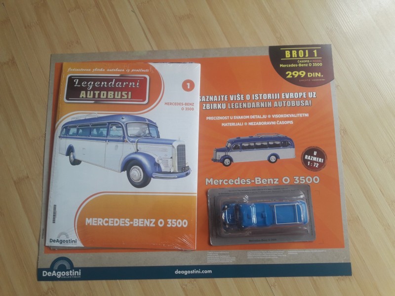 Legendarni autobusi Mercedes Benz O 3500