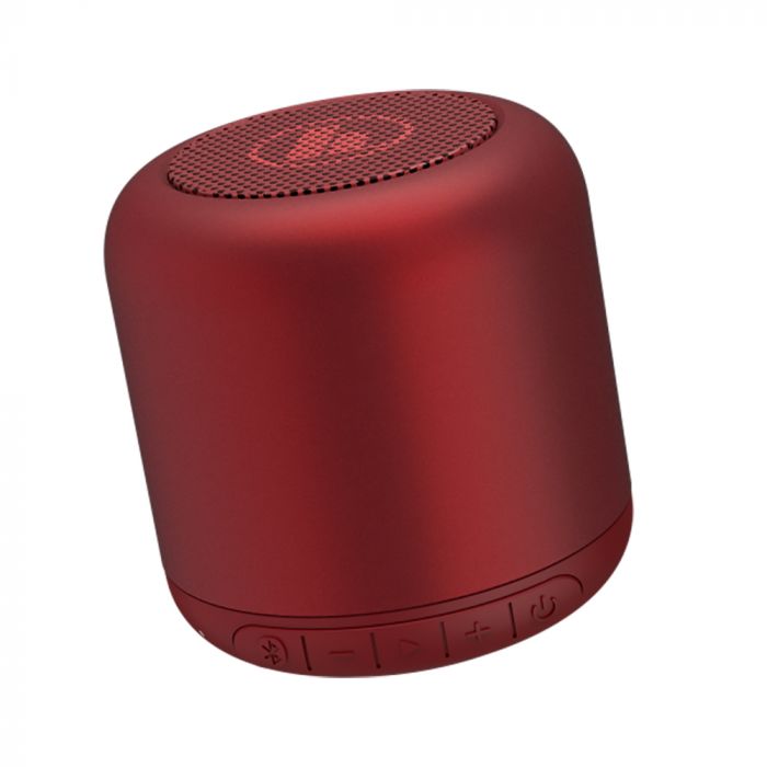 Bluetooth "Drum 2.0" Zvucnik, 3,5 W, Crveni