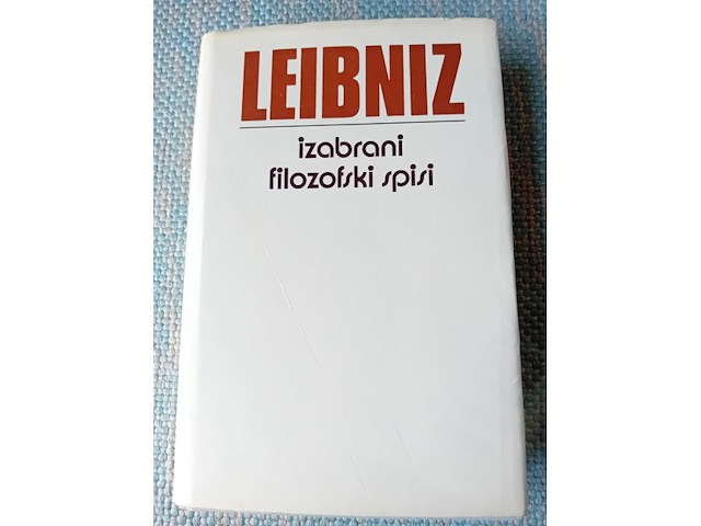 Leibniz Izabrani filozovski spisi
