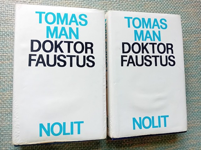 Tomas Man Doktor Faustus u 2 knjige