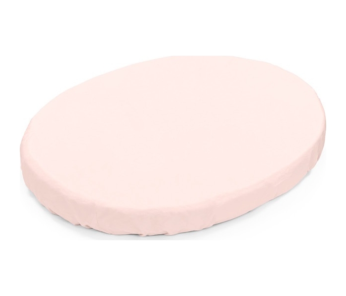 STOKKE® SLEEPI™ Mini Fitted Sheet PEACHY PINK