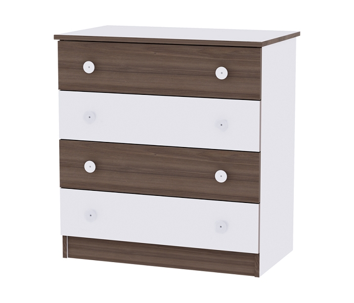 LORELLI KOMODA - WHITE & WALNUT