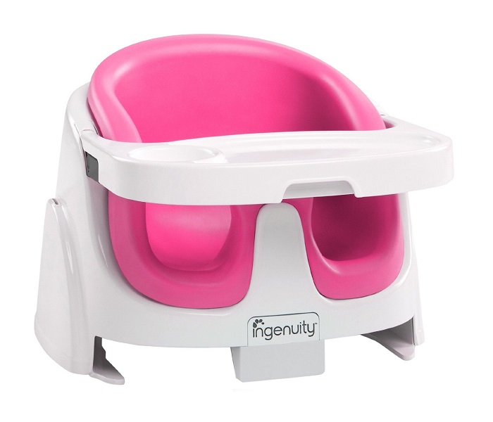 KIDS II BOOSTER HRANILICA ING 2U1 PINK 60357