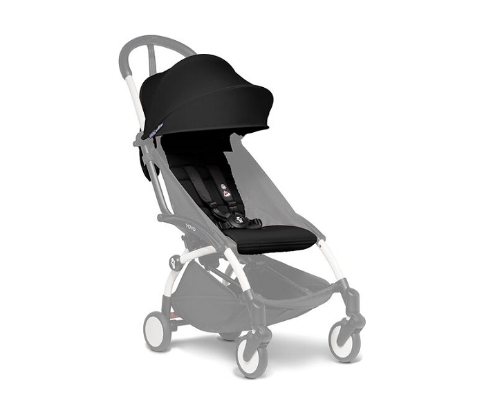 STOKKE YOYO 6+ SET TEKSTIL ZA SEDISTE/TENDA - BLACK