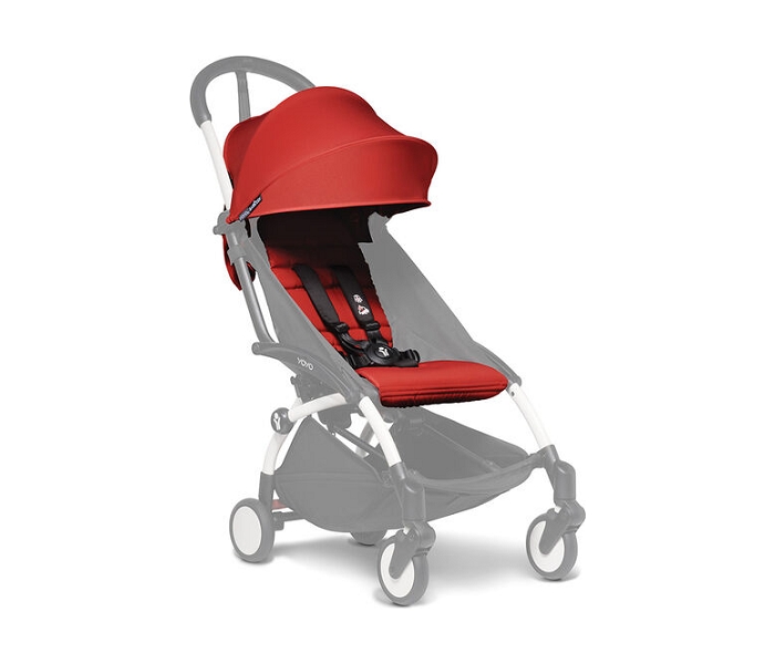 STOKKE YOYO 6+ SET TEKSTIL ZA SEDISTE/TENDA - RED