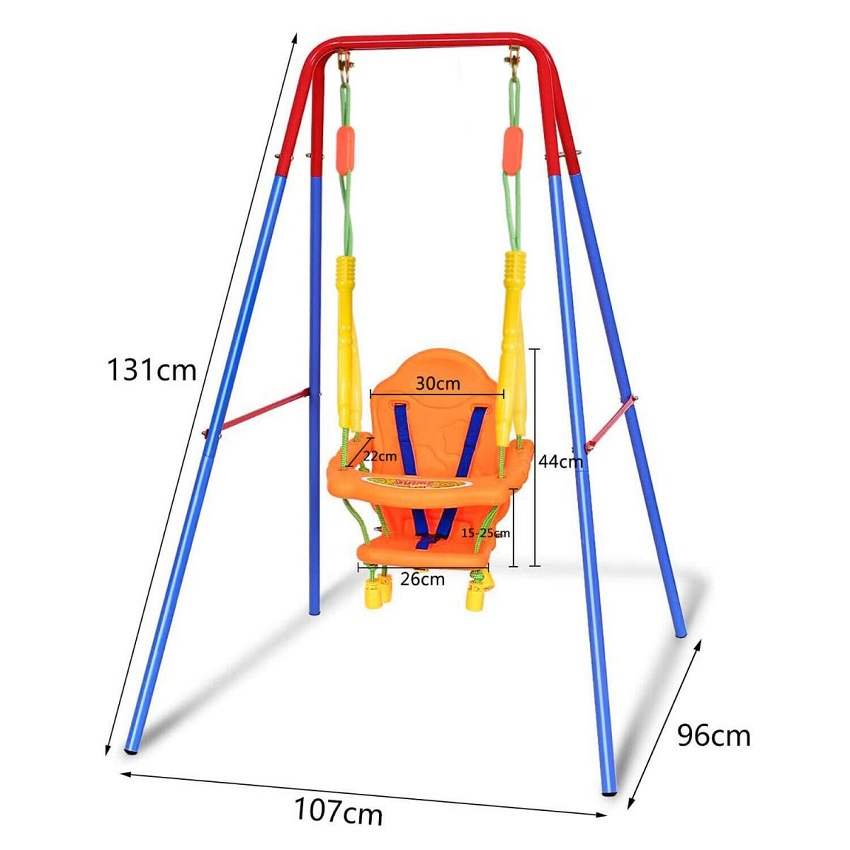 IGRACKA LJULJASKA SA METALNOM KONSTRUKCIJOM