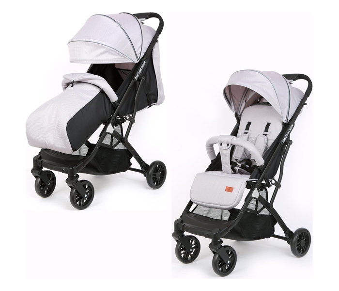BBO KOLICA ZA BEBE (D600) BOOGY - LIGHT GREY