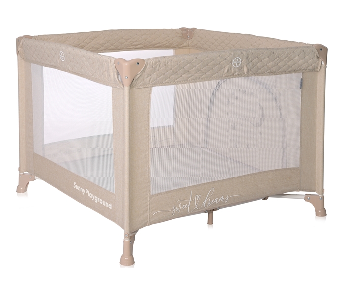 LORELLI OGRADICA SUNNY PLAYGROUND - FOG BEIGE STAR