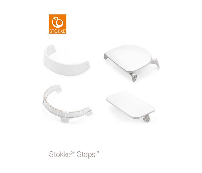 STOKKE® STEPS™ Chair Plastic Seat - WHITE