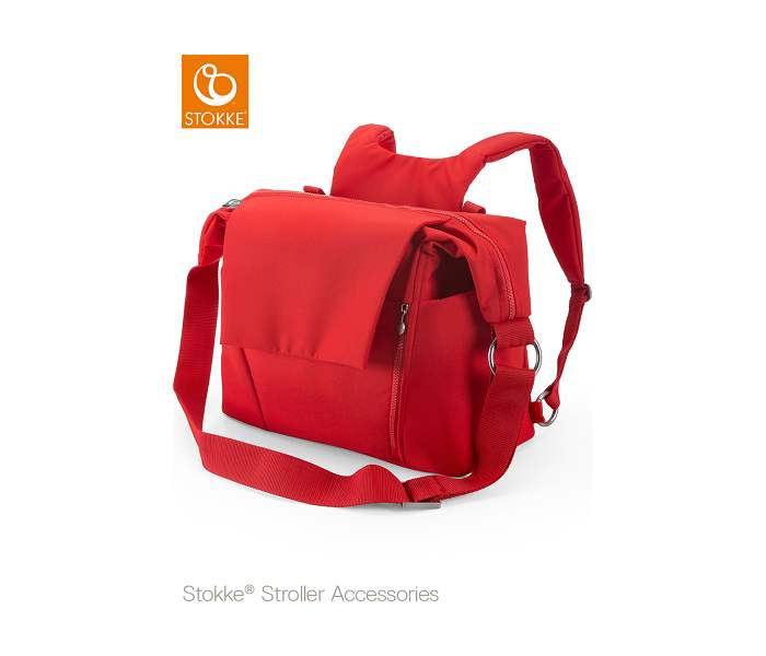 Stokke® Changing bag Red - torba 2u1 ( ranac-torba)