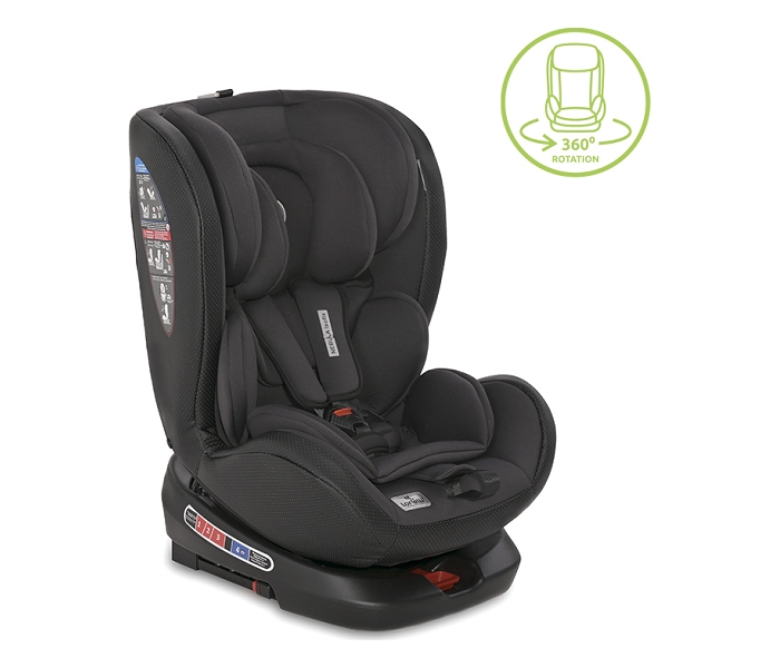 LORELLI AUTO SEDISTE NEBULA ISOFIX 0-36KG - ROT. BLACK LEATHER (2023)