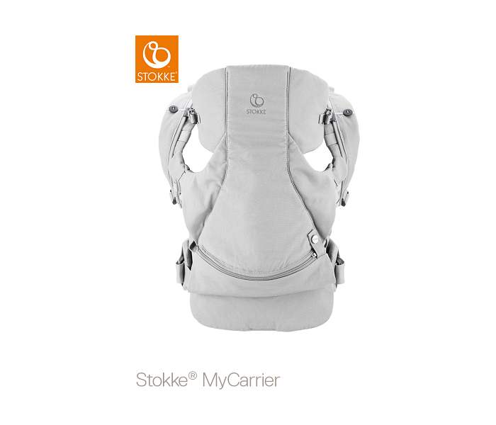STOKKE MY CARRIER FRONT&BACK GREY - KENGUR
