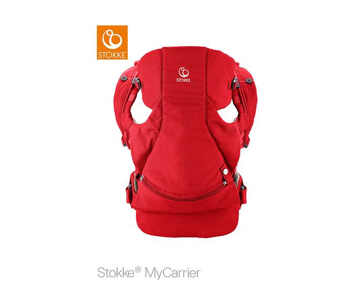 STOKKE MY CARRIER FRONT&BACK RED - KENGUR