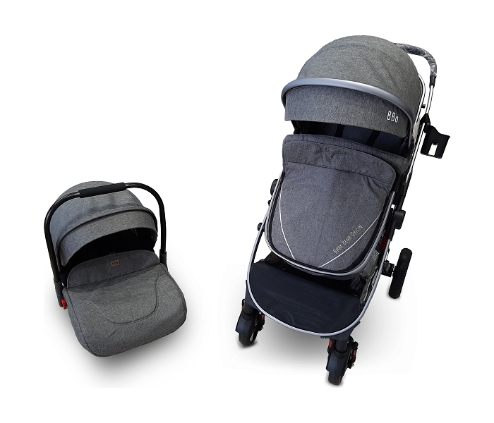 BBO KOLICA ZA BEBE (808C) SET SPRINTER - DARK GREY