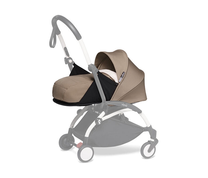 STOKKE YOYO 0+ NEWBORN TEKSTIL - TAUPE