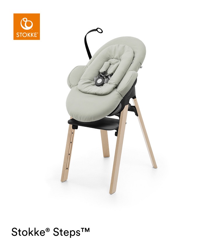 STOKKE® STEPS™ HRANILICA BLACK NATURAL