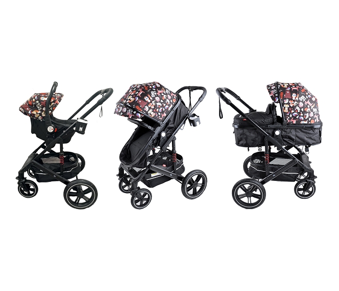 BBO KOLICA ZA BEBE 3u1 STAR - ANIMAL PRINT