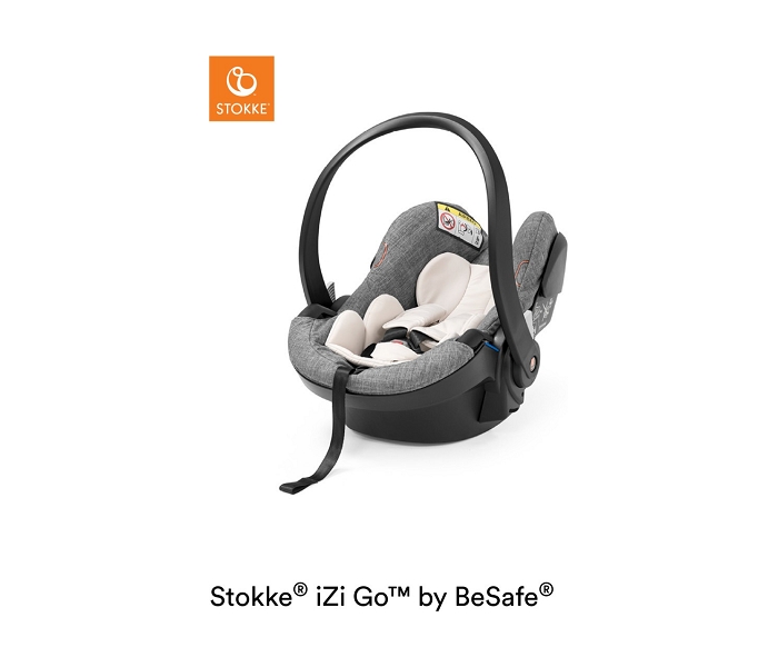 STOKKE® IZI GO MODULAR™ X1 BY BESAFE® BLACK MELANGE