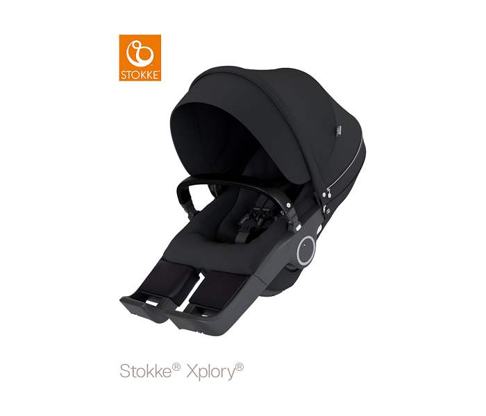 STOKKE® SEDISTE ZA KOLICA XPLORY/TRAILZ COMPLETE - BLACK