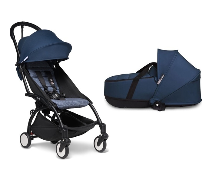 STOKKE YOYO KOLICA ZA BEBE 2U1 - AF BLUE (ram+ 6+tekstil + korpa)