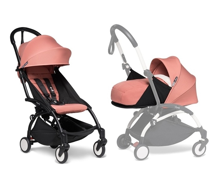 STOKKE YOYO KOLICA ZA BEBE 2U1 - GINGER (ram+ 6+tekstil + set za novorodjence)