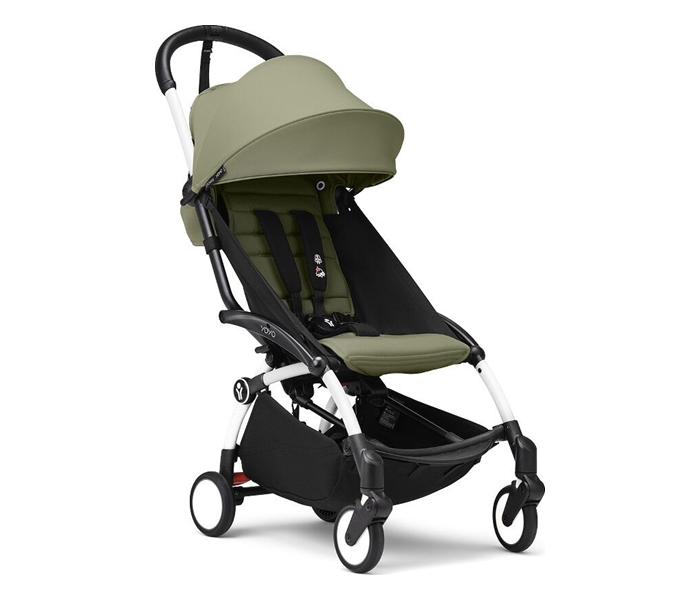 STOKKE® YOYO³ KOLICA WHITE - OLIVE 6m+